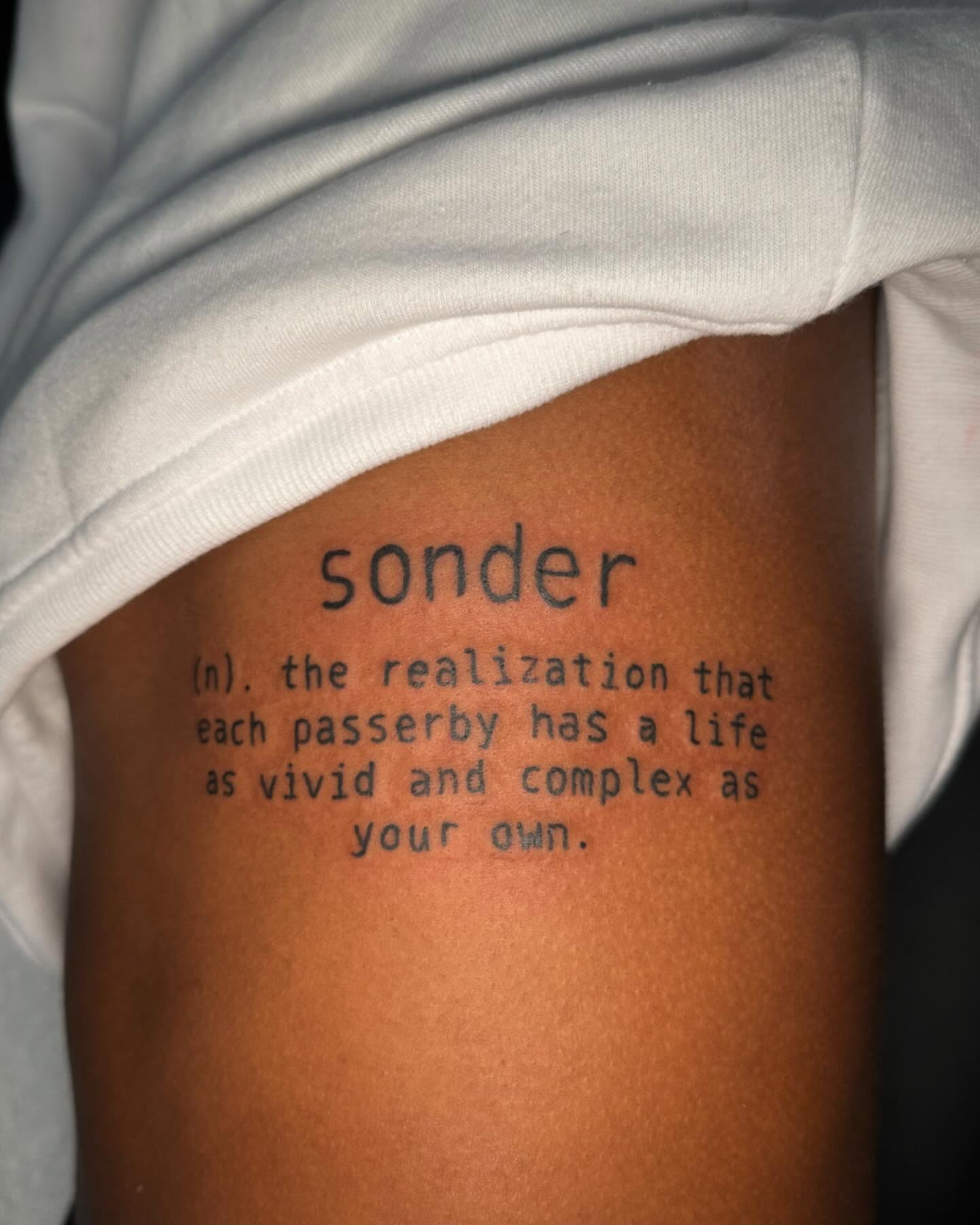 Sonder Tattoo Ideas: Empathy & Connection Designs - TattooBaz